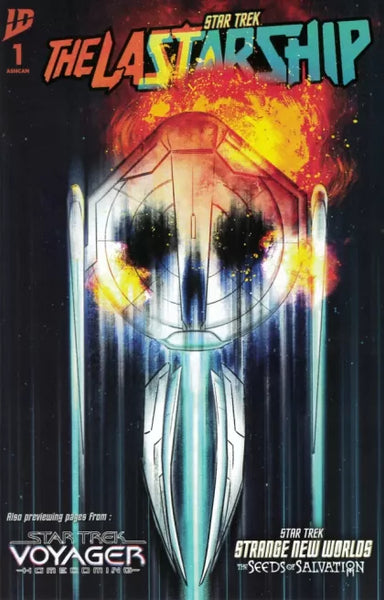 STAR TREK THE LAST STARSHIP ASHCAN – The Comic Book Vault