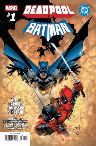 MARVEL / DC : DEADPOOL / BATMAN Capullo Variant – The Comic Book Vault